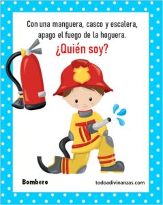 Adivinanzas de Profesiones 👩‍🚒👩‍⚕️ para Niños 🎉